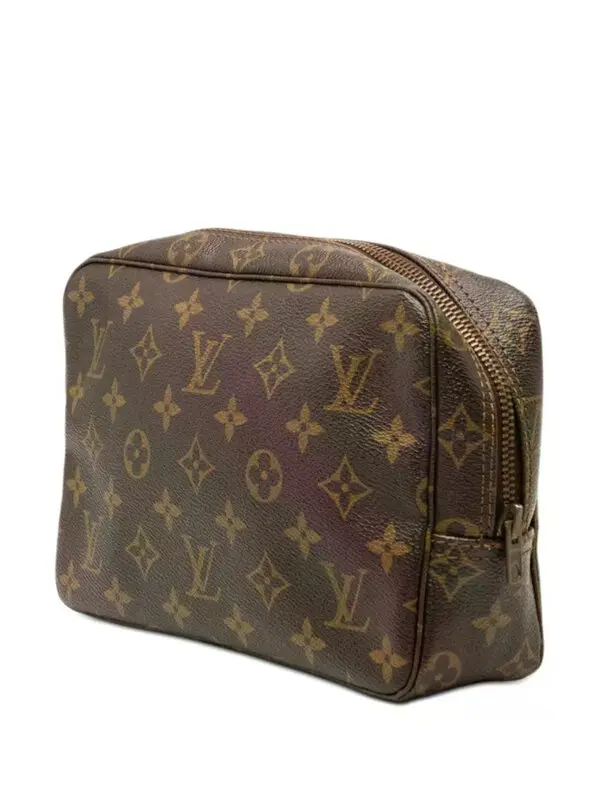LOUIS VUITTON 1982 Monogram Trousse Toilette 23 - Brown