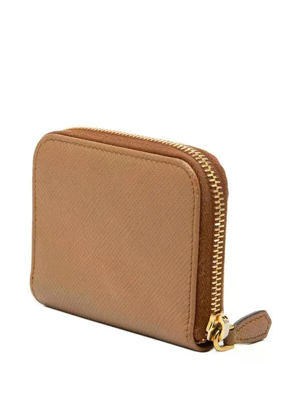 Prada 2013-2025 Saffiano Zip Around Coin Pouch