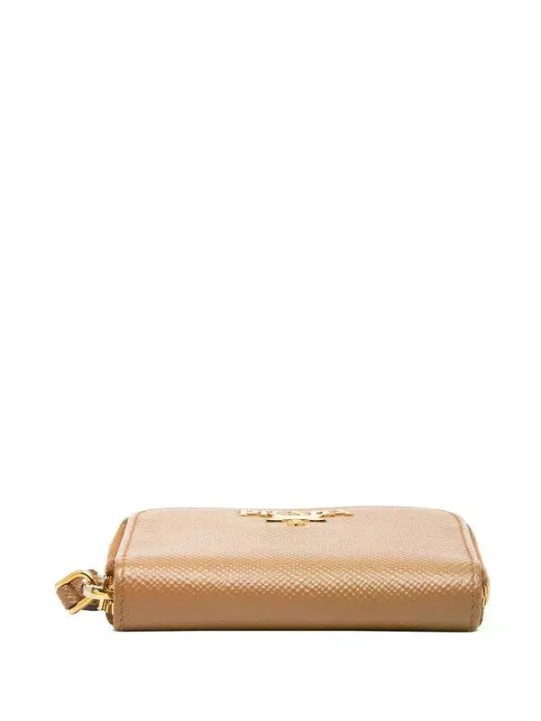 Prada 2013-2025 Saffiano Zip Around Coin Pouch