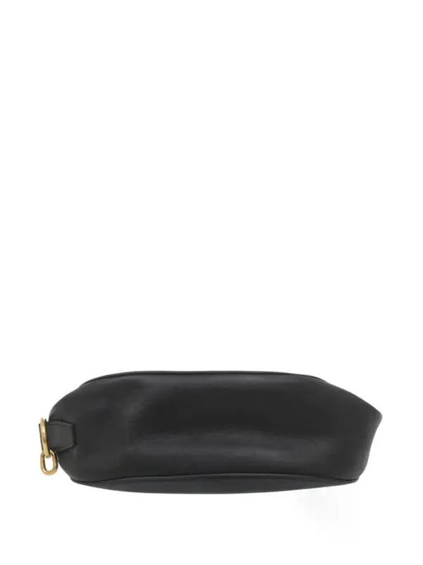 Burberry Calfskin Knight Shoulder Bag - Black