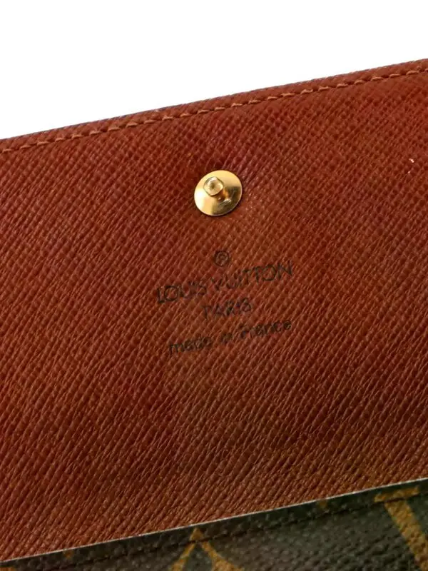 LOUIS VUITTON Porte Tresor International Wallet Monogram Canvas Small Wallets