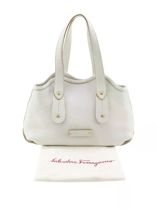 FERRAGAMO Leather Tote Bag