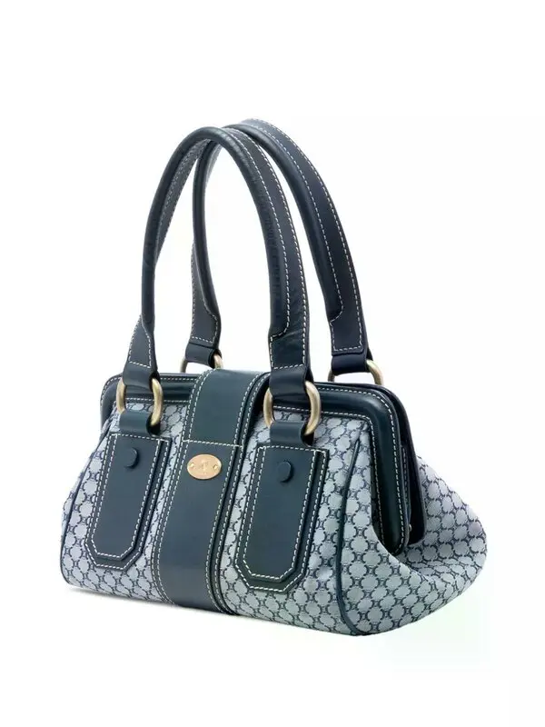 Celine Macadam Canvas Ella Frame Handbag