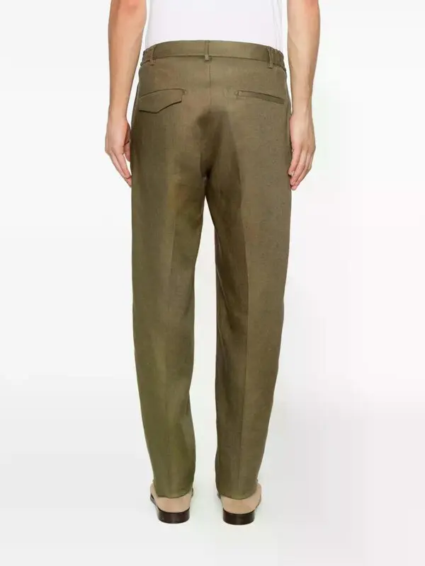 Tagliatore Tailored Trousers - Green