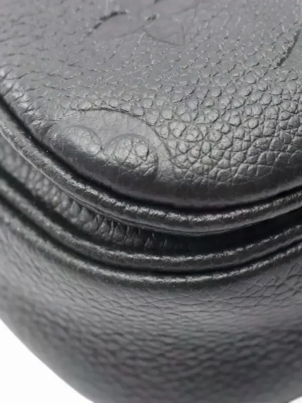 LOUIS VUITTON Monogram Empreinte Pochette Metis Satchel 2010-2026 - Black