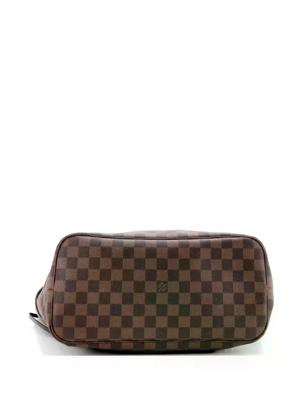 LOUIS VUITTON Neverfull Mm Damier Tote Bag - Brown