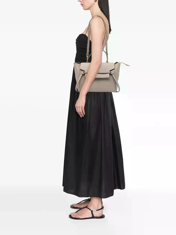 Celine 2015 Mini Grained Calfskin Belt Bag Satchel - Neutrals