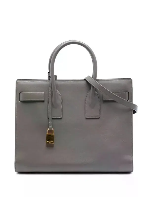 Saint Laurent Sac De Jour Satchel - Grey