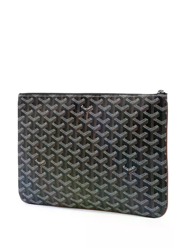 Goyard 2018 Ine Senat Mm Clutch Bag - Black
