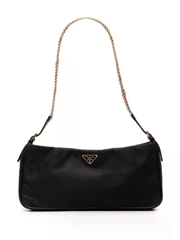 Prada Tessuto Chain Shoulder Bag