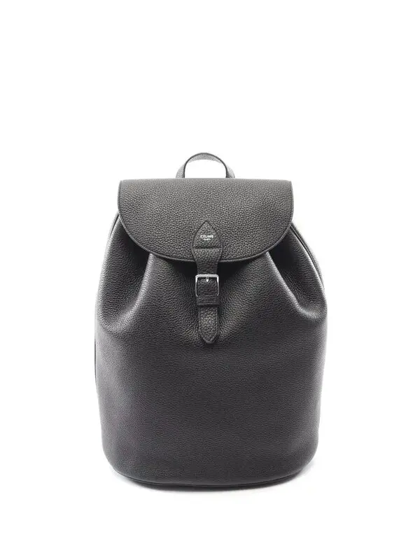 Celine Large Leather Folco Backpack