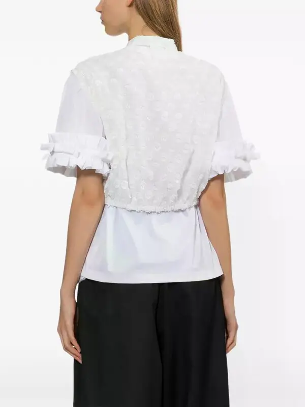 Noir Kei Ninomiya Ruffled Blouse