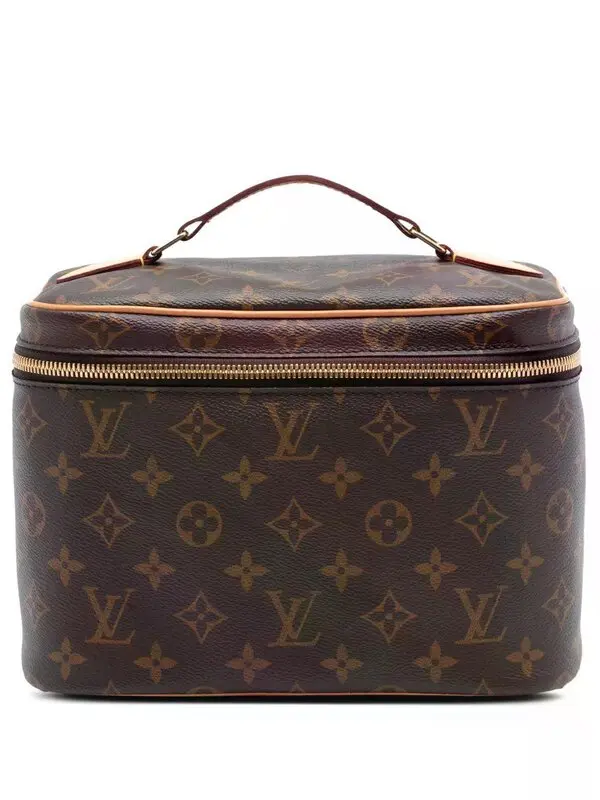 LOUIS VUITTON Nice Bb Vanity Bag - Brown