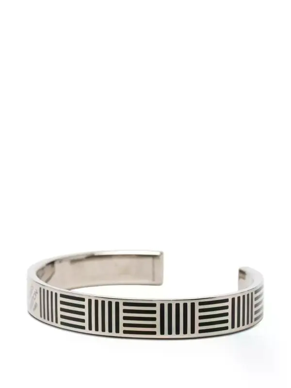 LOUIS VUITTON 2018 Brass Damier Colors Cuff Bracelet