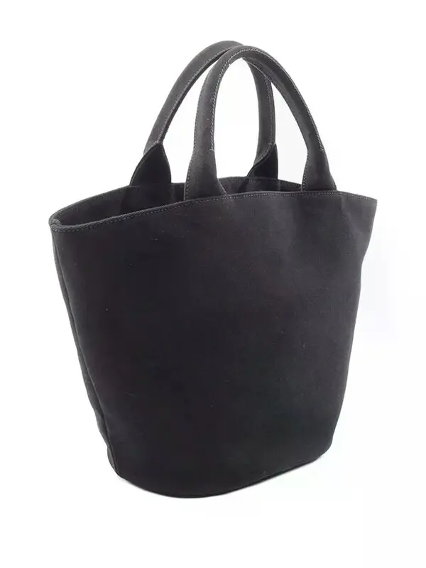 Prada Canvas Canapa Logo Satchel