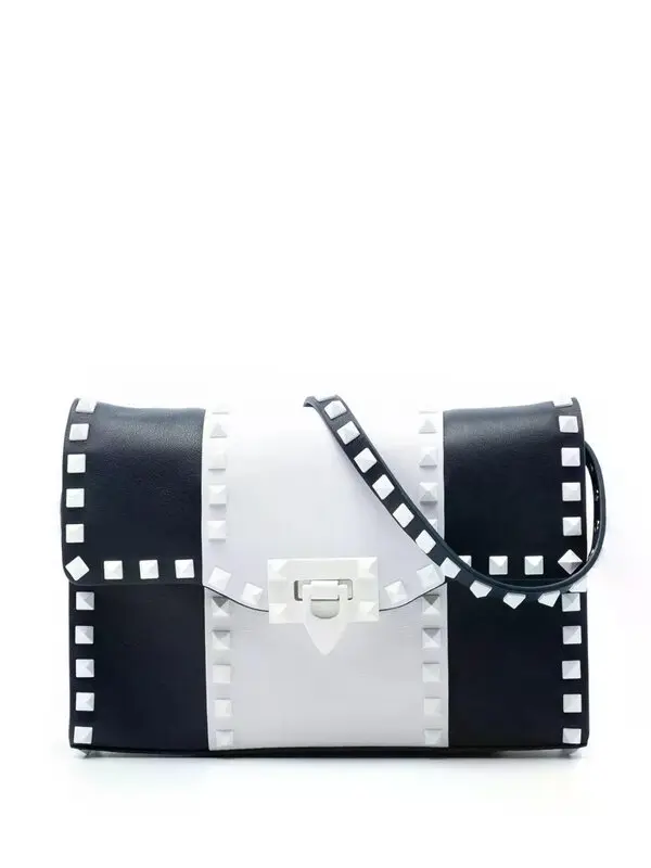 Valentino Garavani Medium Rockstud Crossbody Bag - White