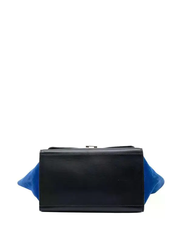 Celine 2012 Medium Tricolor Trapeze Satchel