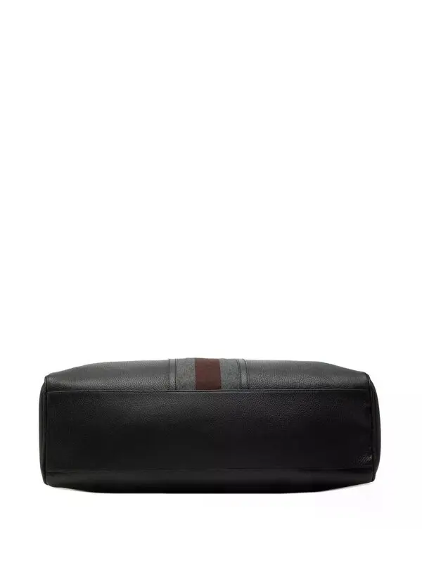 Gucci 2000-2015 Web Leather Travel Bag