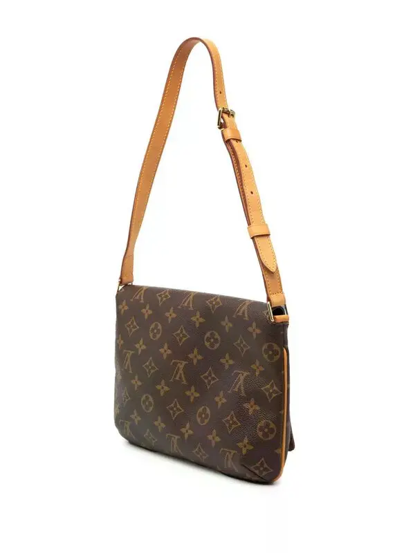 LOUIS VUITTON 2001 Monogram Musette Tango Short Strap Shoulder Bag