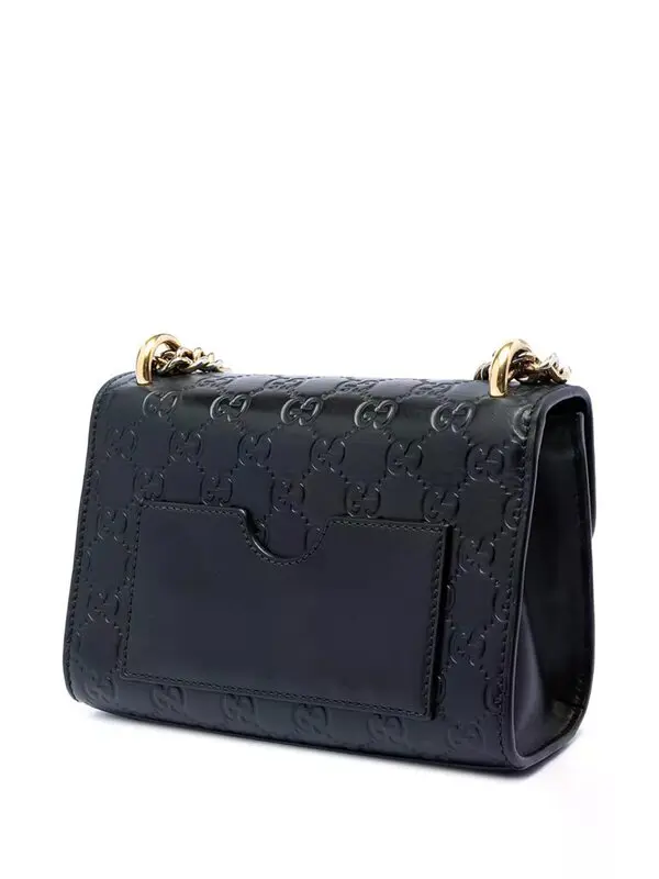 Buy Gucci 2016-2026 Small Ssima Padlock Crossbody Bag - Black At