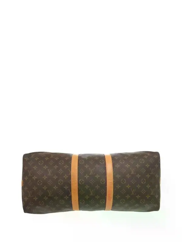 LOUIS VUITTON 2001 Monogram Keepall Bandouliere 55 - Brown