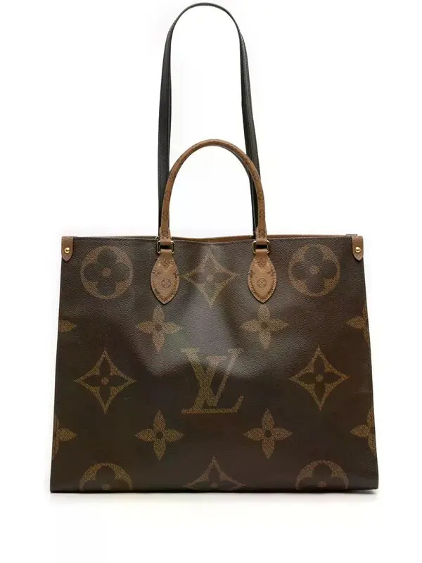LOUIS VUITTON Onthego Gm Satchel - Brown