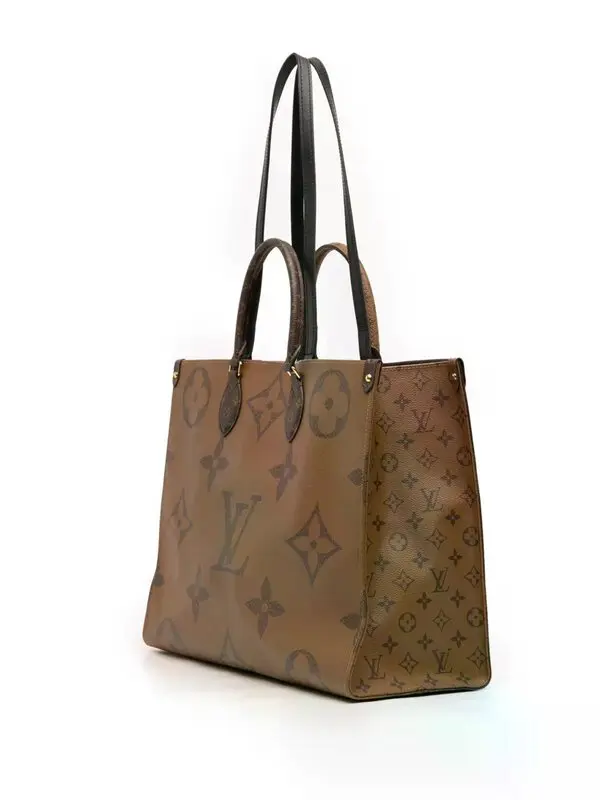 LOUIS VUITTON Onthego Gm Satchel - Brown