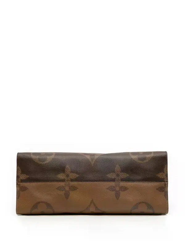 LOUIS VUITTON Onthego Gm Satchel - Brown