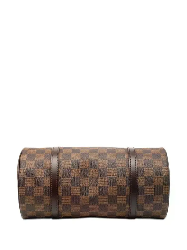 LOUIS VUITTON 2006 Damier Ebene Papillon 26 Handbag - Brown