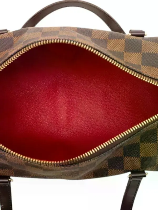 LOUIS VUITTON 2006 Damier Ebene Papillon 26 Handbag - Brown