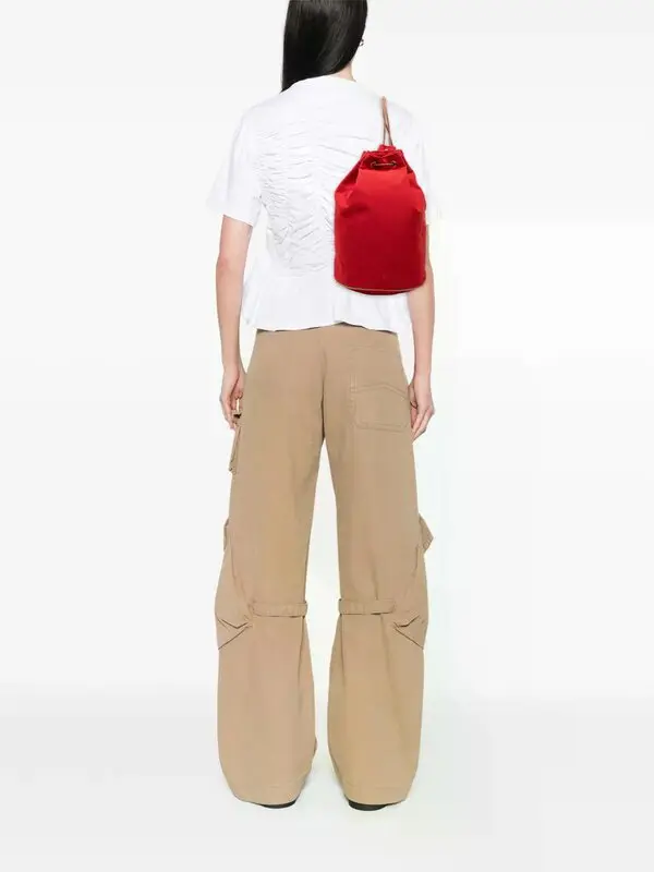 Hermès 20th Century Toile Polochon Mimile Backpack