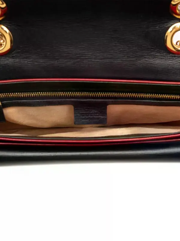Gucci Leather Marina Chain Shoulder Bag