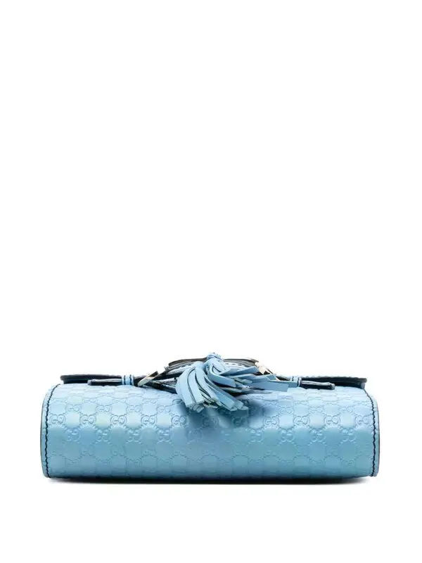 Gucci Mini Emily Microssima Crossbody Bag - Blue