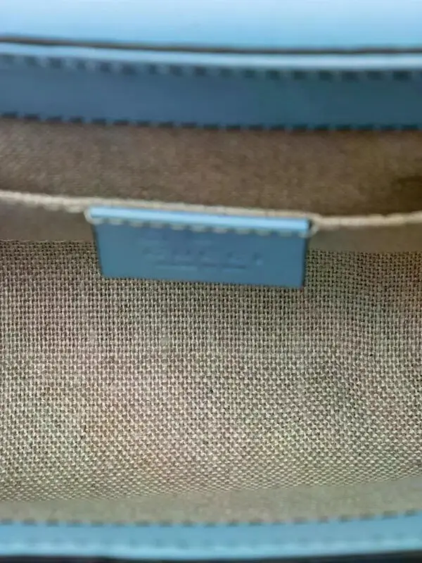 Gucci Mini Emily Microssima Crossbody Bag - Blue