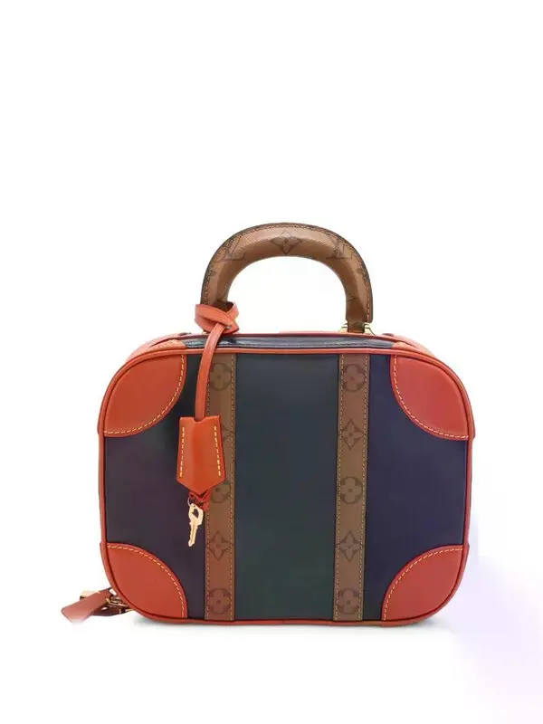 LOUIS VUITTON 2019 Monogram Reverse Valisette Pm Satchel - Blue