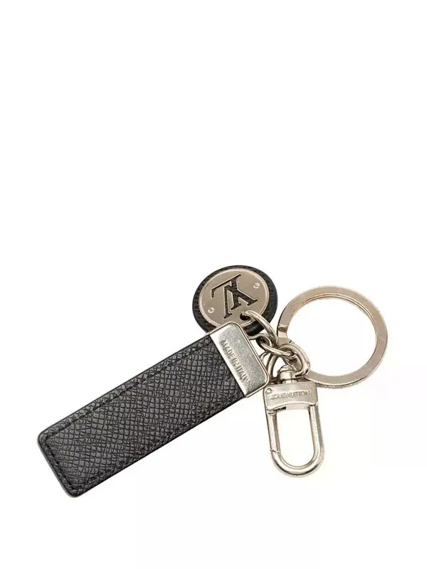 LOUIS VUITTON Taïga Neo Club Bag Charm And Holder Key Chain - Black