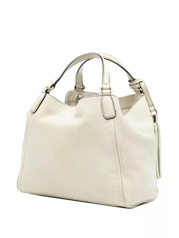 Gucci Small Leather Soho Satchel - Brown