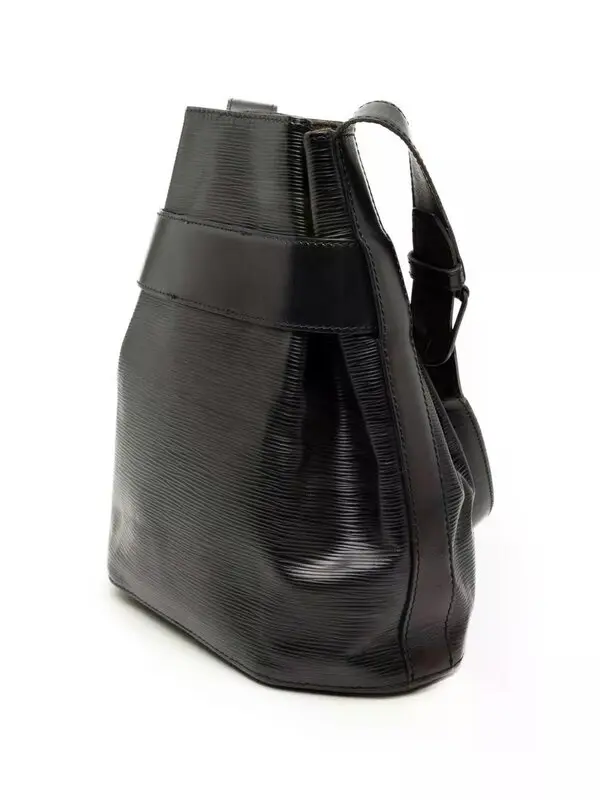 LOUIS VUITTON 1991 Epi Sac D Epaule Pm Bucket Bag - Black