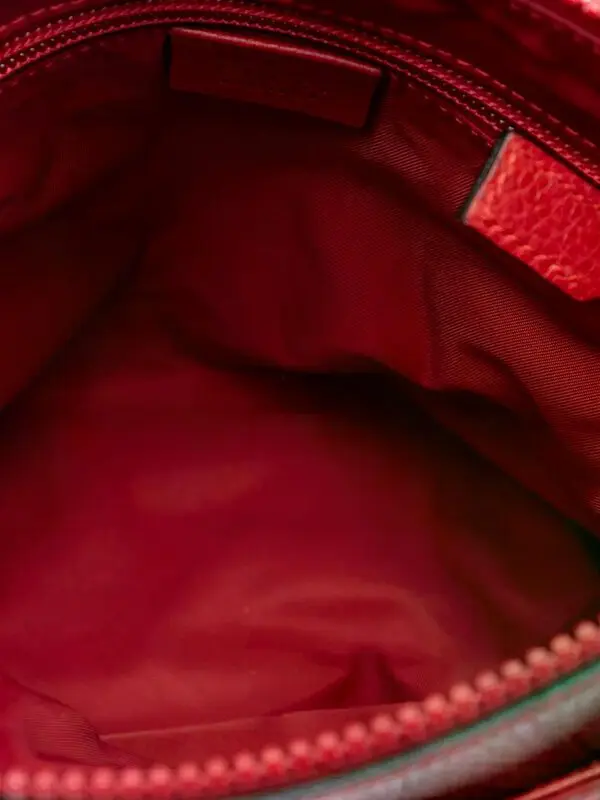 Gucci Gg Nylon Crossbody Bag - Red