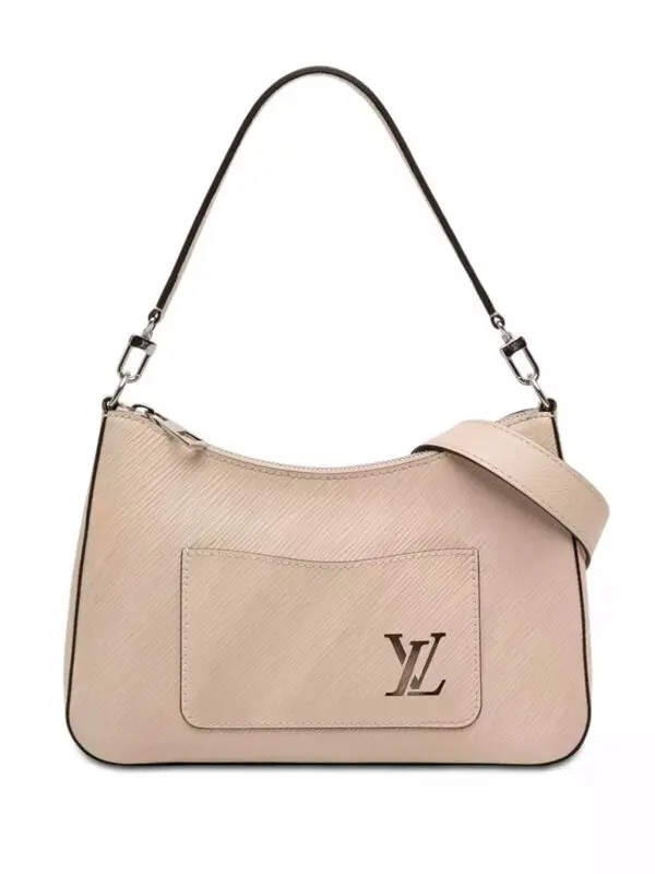 LOUIS VUITTON Epi Marelle Satchel - White