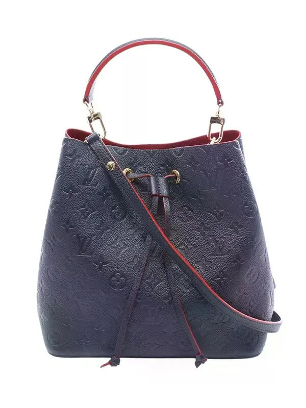LOUIS VUITTON Monogram Empreinte Neonoe Bucket Bag - Blue