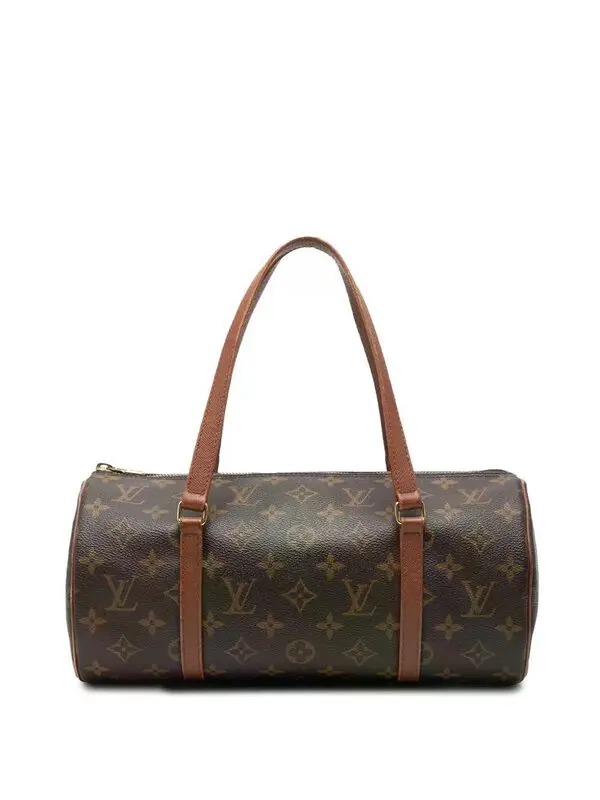 LOUIS VUITTON 1993 Monogram Papillon 30 Handbag - Brown