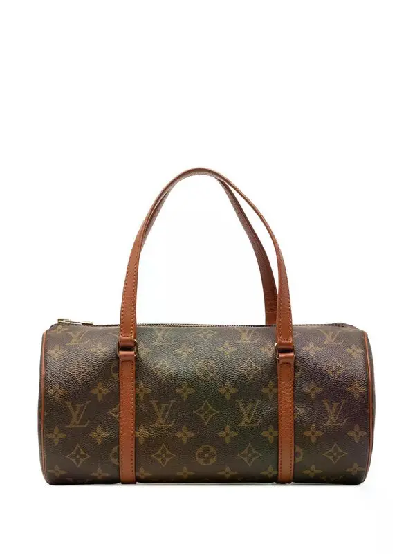 LOUIS VUITTON 1999 Monogram Papillon 30 Handbag - Brown