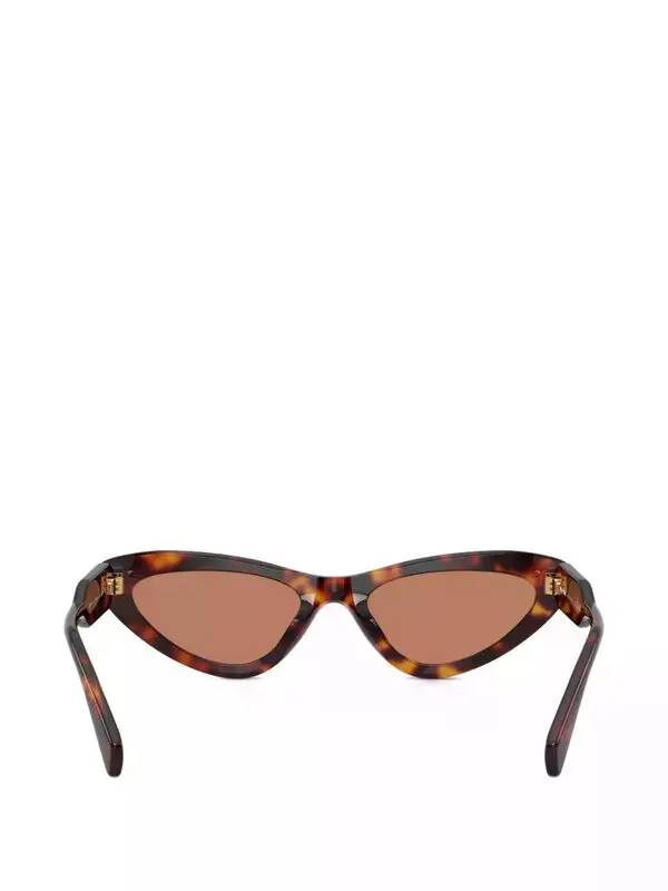 Miu Miu Cat-eye Frame Sunglasses - Brown