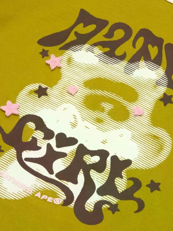 AAPE BY *A BATHING APE Printed T-shirt - Green