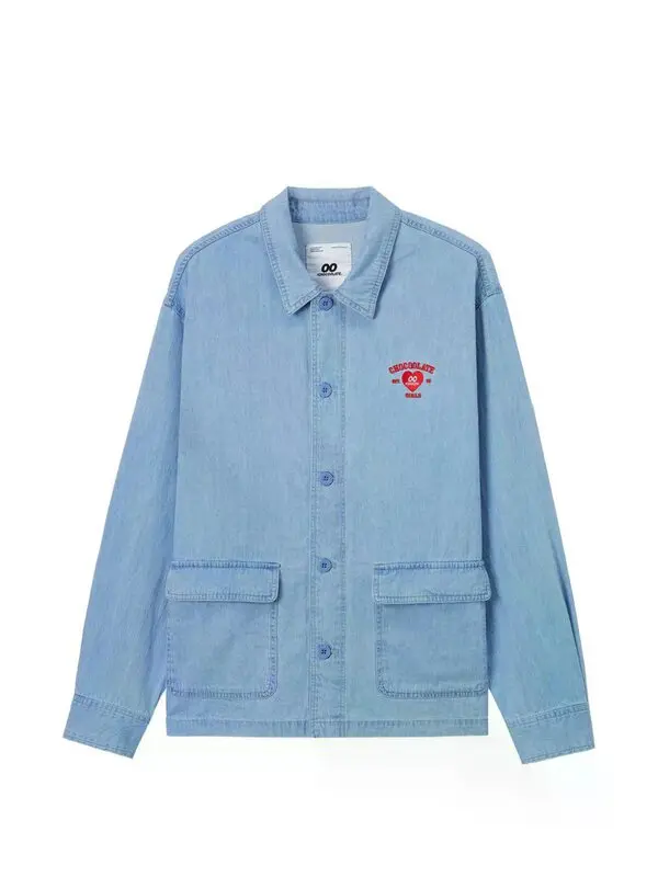 CHOCOOLATE Button-up Denim Shirt - Blue