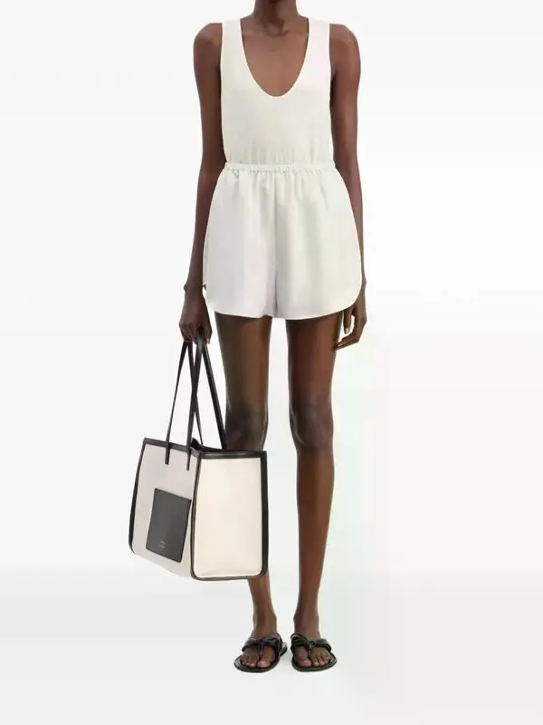 Loulou De Saison Elastic-waist Shorts - White