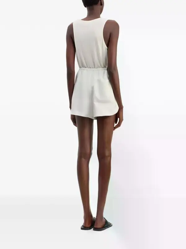 Loulou De Saison Elastic-waist Shorts - White