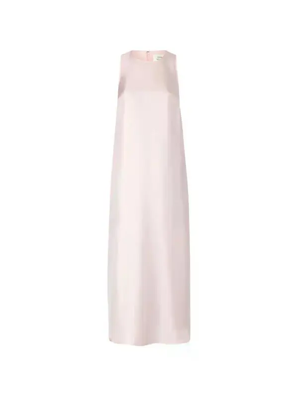 Loulou De Saison Paloma Twisted Back Midi Dress - Pink