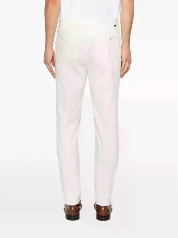 Incotex Pressed-crease Trousers - Neutrals